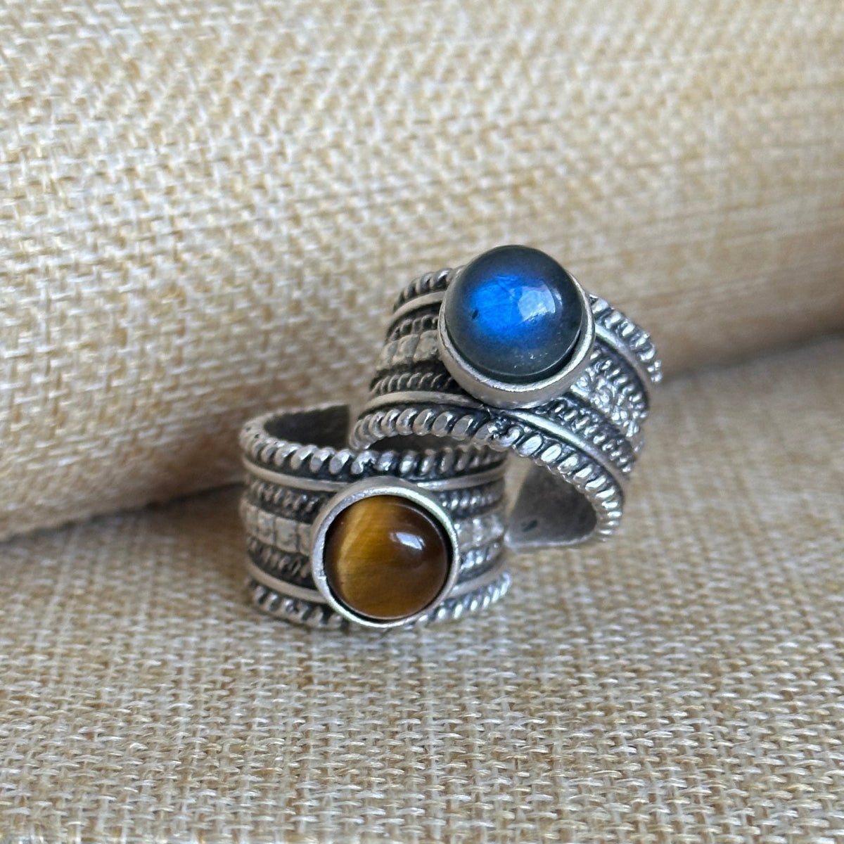 Gemstone Artisan Rings – InJewels Healing Jewelry