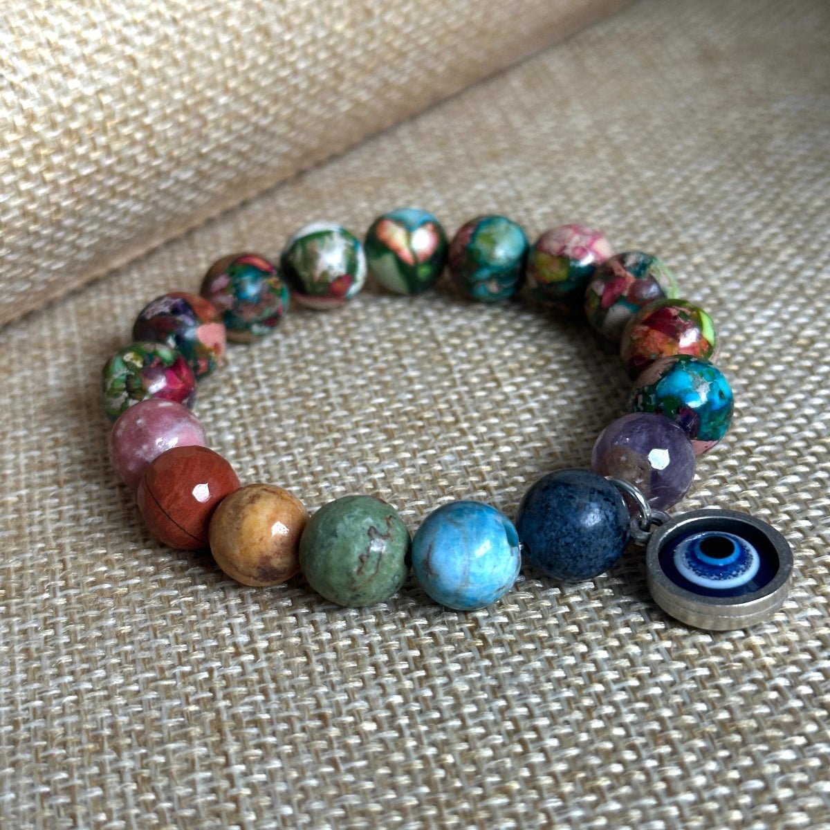 Chakra Mosaic ~ Seven Chakra Gemstone Bracelet – InJewels Healing Jewelry