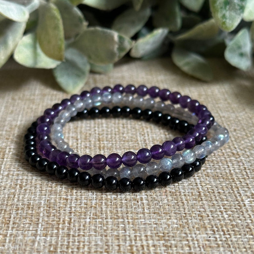 Negative Energy + Protection Bracelets – InJewels Healing Jewelry