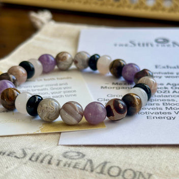 Calmness + Anxiety Bracelets | Crystals for Anxiety, Emotional Support ...
