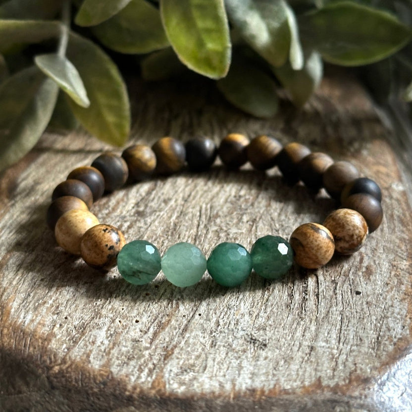 Men's Healing Gemstone Intention Energy Bracelets – InJewels Healing ...