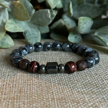 Men’s Crystal Healing Bracelets, Crystal Bracelets for Men, Protection ...