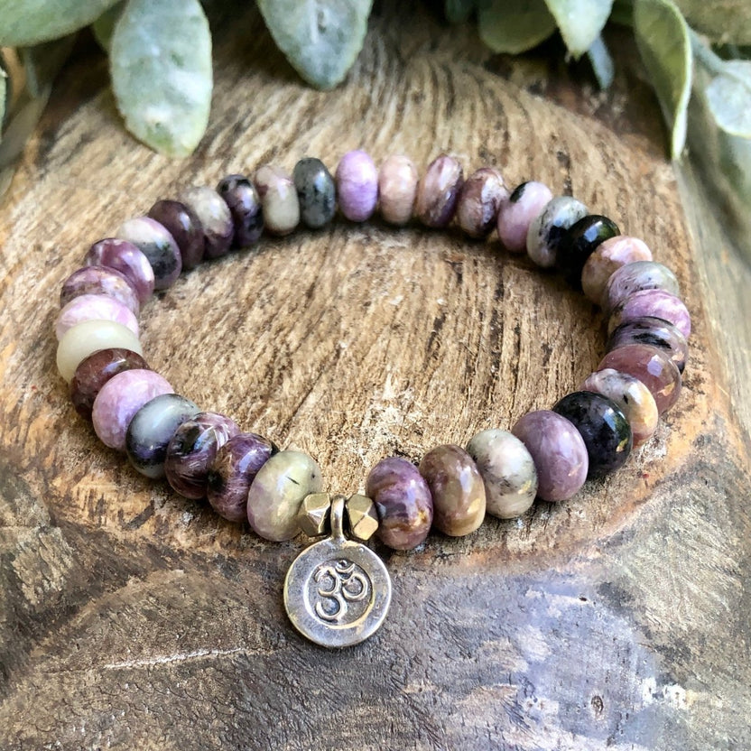 Crown Chakra Balancing Bracelets | Sahasrara Stone Chakra Bracelet ...
