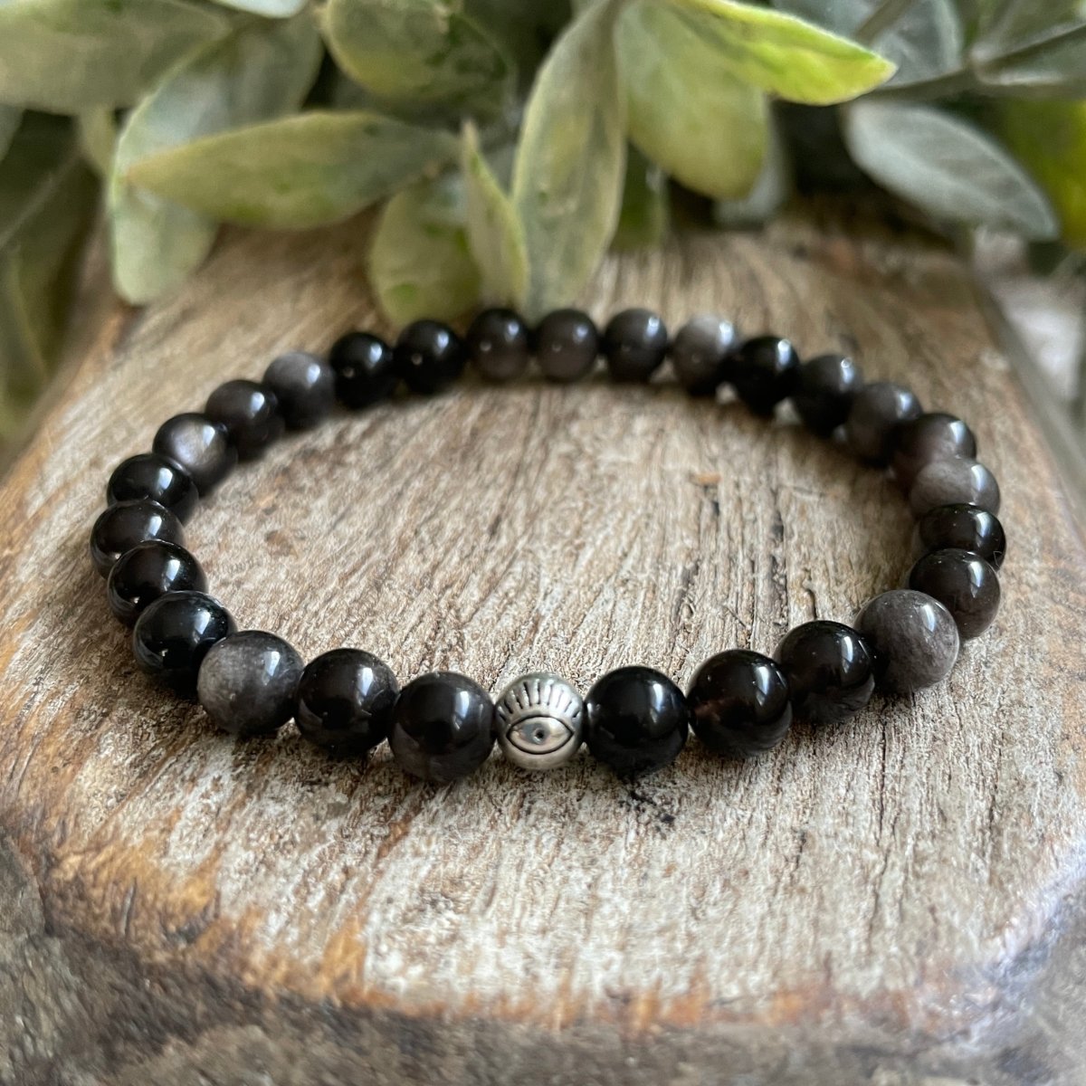 Full Moon: Silver Sheen Obsidian Mini – InJewels Healing Jewelry