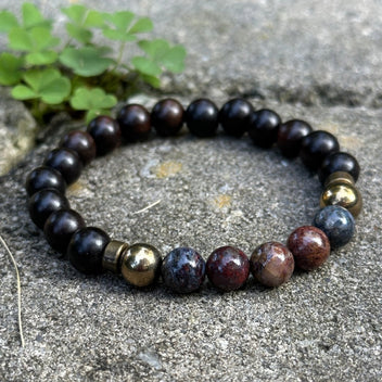 Men's Healing Gemstone Intention Energy Bracelets – InJewels Healing ...