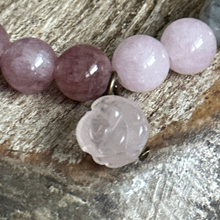 Winter Rose Charm Bracelet – InJewels Healing Jewelry